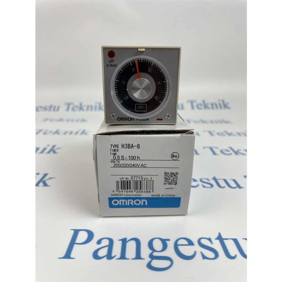Jual TIMER OMRON H3BA-A8 220VAc + SOCKET | Shopee Indonesia