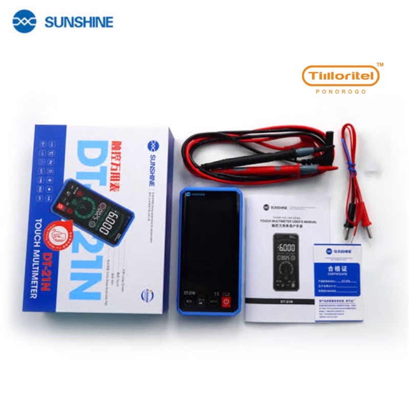Jual MULTITESTER TOUCH SUNSHINE DT-21N | Shopee Indonesia