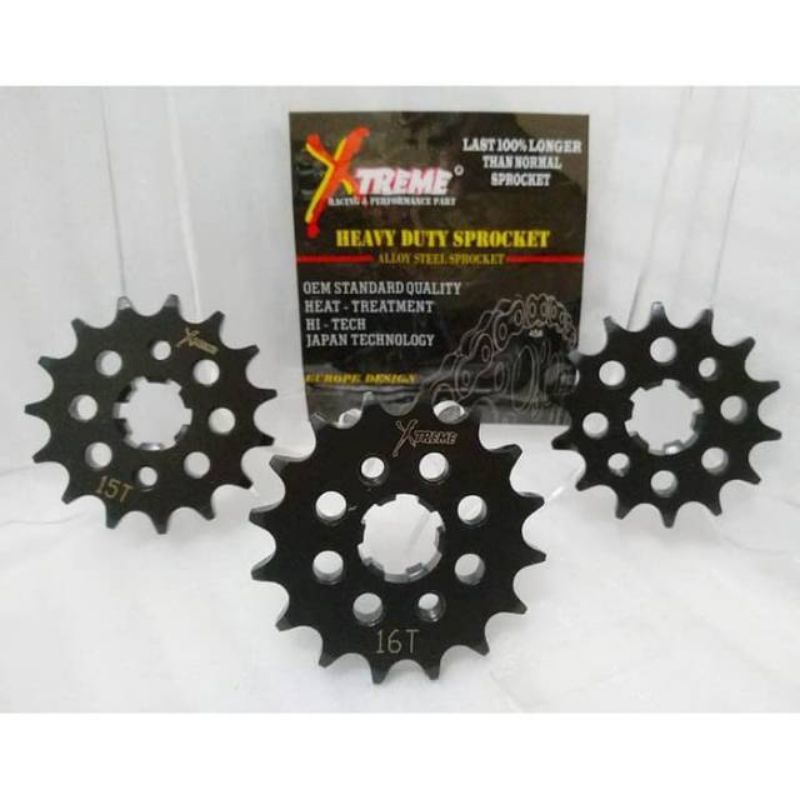 Jual GIR DEPAN ( GEAR DEPAN ) MOTOR YAMAHA VIXION 428H - 13T,14T,15T ...