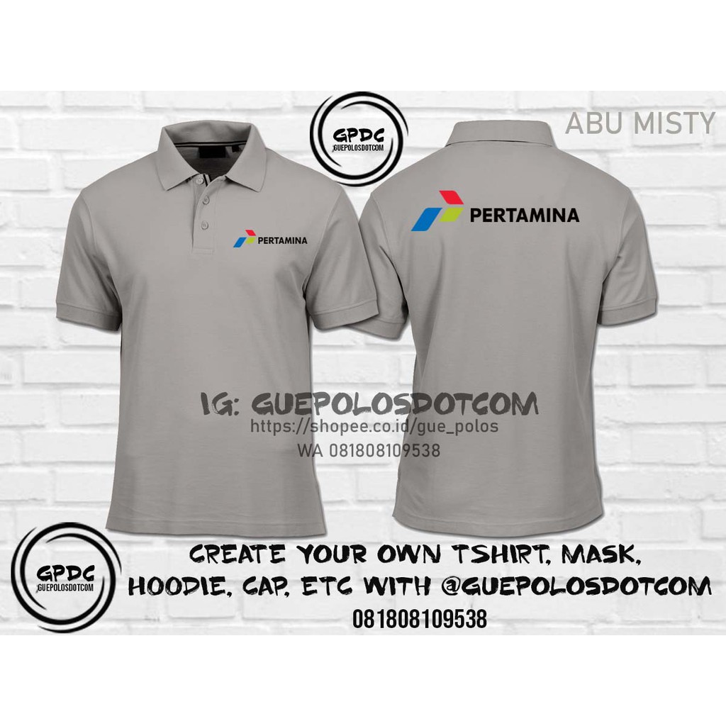Jual BAJU KAOS POLO TSHIRT PERTAMINA BUMN - KAOS PERTAMINA BUMN ...