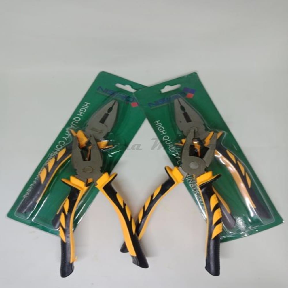 Jual Tang Kombinasi 8 Inch Pegangan Karet Kepala Baja Tang Serbaguna ...