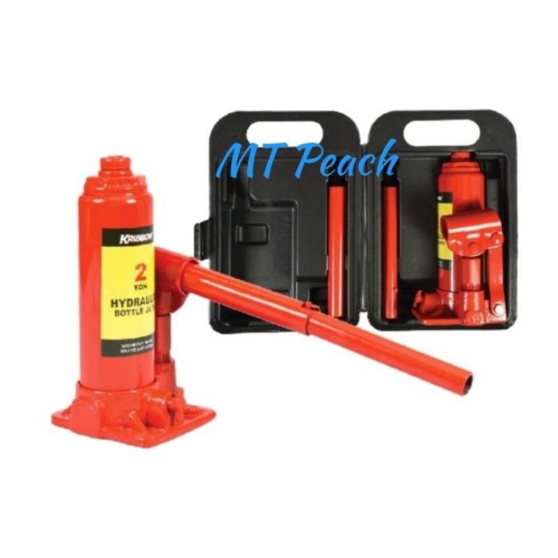 Jual KRISBOW DONGKRAK BOTOL 2 TON / HYDRAULIC BOTTLE JACK 2 TON ...