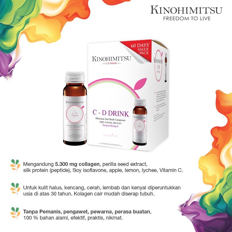 Jual KINOHIMITSU COLLAGEN DIAMOND DRINK 32 botol | Shopee Indonesia