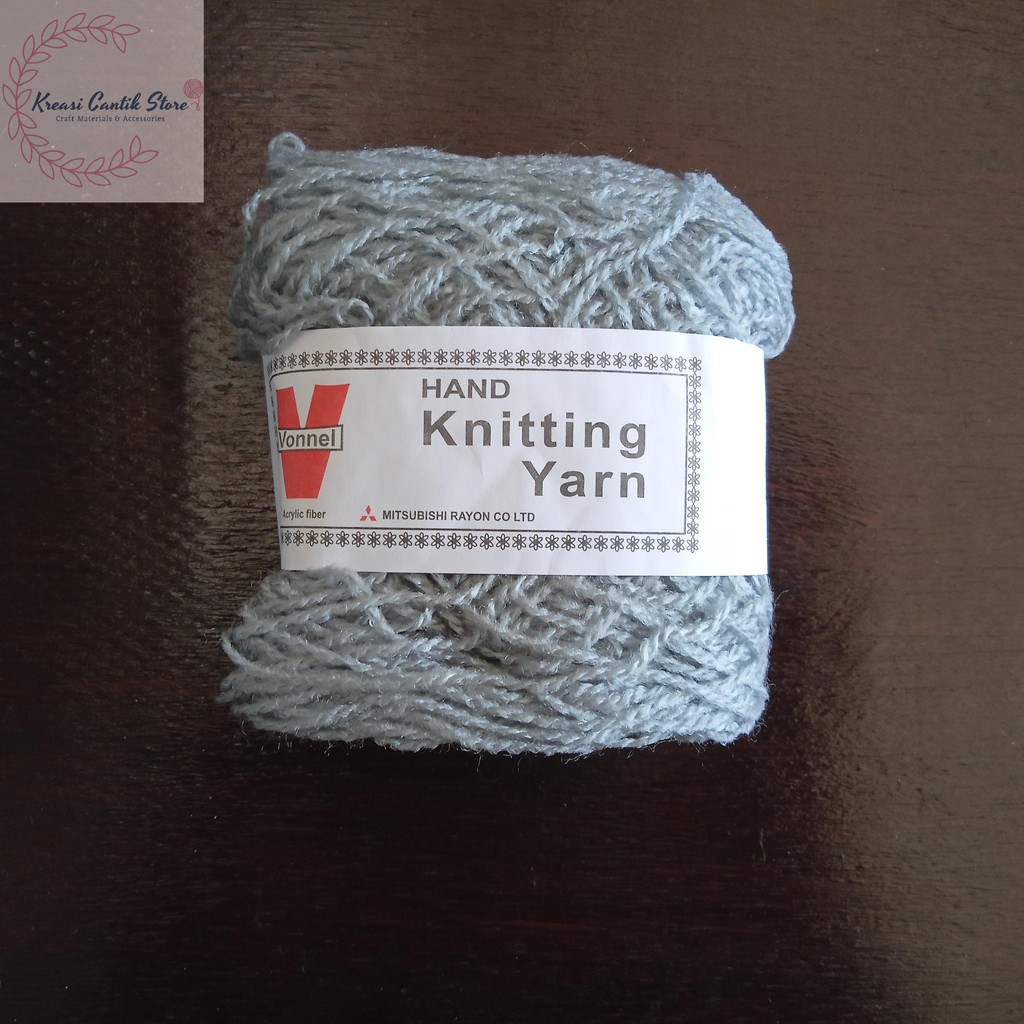 Jual Benang Wol / Benang Rajut Wool Per Roll Warna - Abu-Abu | Shopee ...