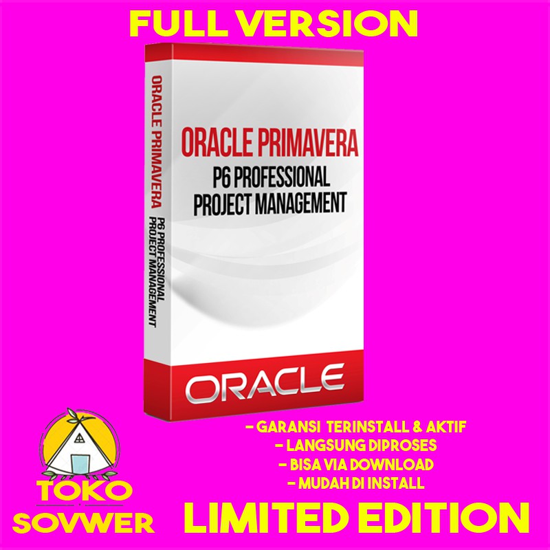 Jual Oracle Primavera P6 Professional 17 FULL VERSION GARANSI AKTIF ...