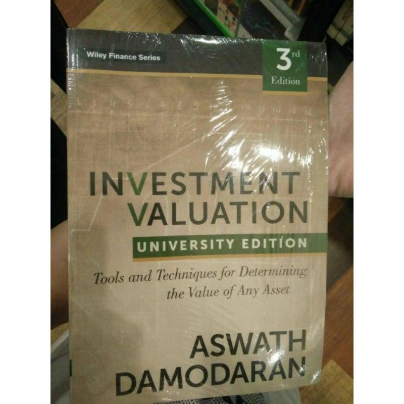 Jual invesment valuation 3rd edition aswath damodaran | Shopee Indonesia