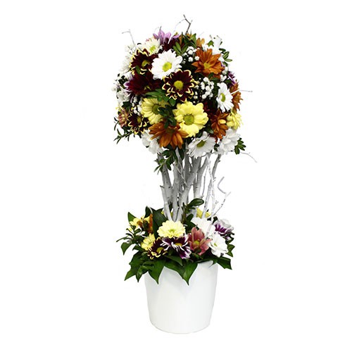 Jual Karangan Bunga Meja Rangkaian Bunga Vas Table Flower Karangan ...