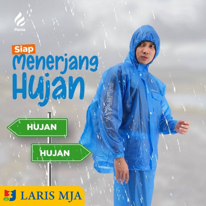 Jual Jas Hujan Dewasa Tugas Negara Bos Transparan Plevia Backpack Pria ...