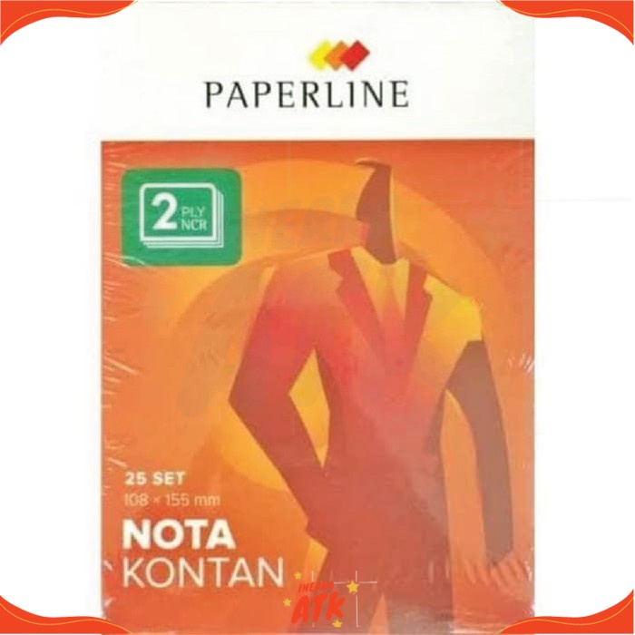 Jual Nota Kontan Paperline Kecil 2 Ply (NK K2 NCR) Kertas Nota Kwitansi ...