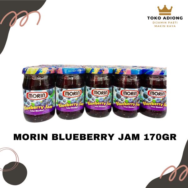 Jual MORIN JAM BLUEBERRY - 170g | Shopee Indonesia