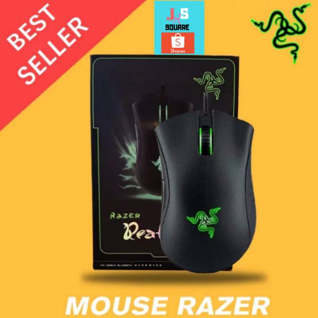 Jual Mouse Razer DeatHadder Chroma Mouse Game 16m Warna Led Usb ...