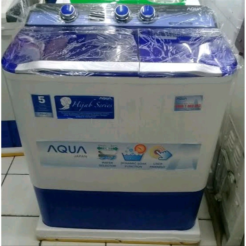 Jual Mesin Cuci Aqua Twin Tub 9 kg QW-960XT/950XT/ 961XT Kapasitas 9Kg | Shopee Indonesia