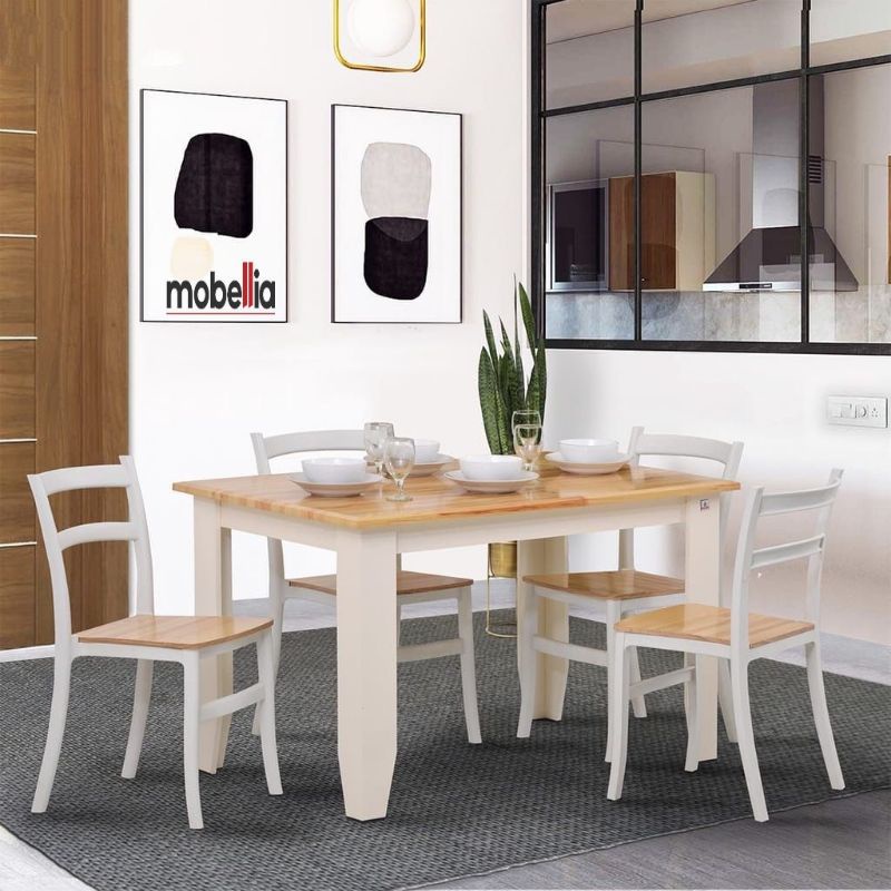 Jual meja makan minimalis Meja makan set 4 kursi | Shopee Indonesia