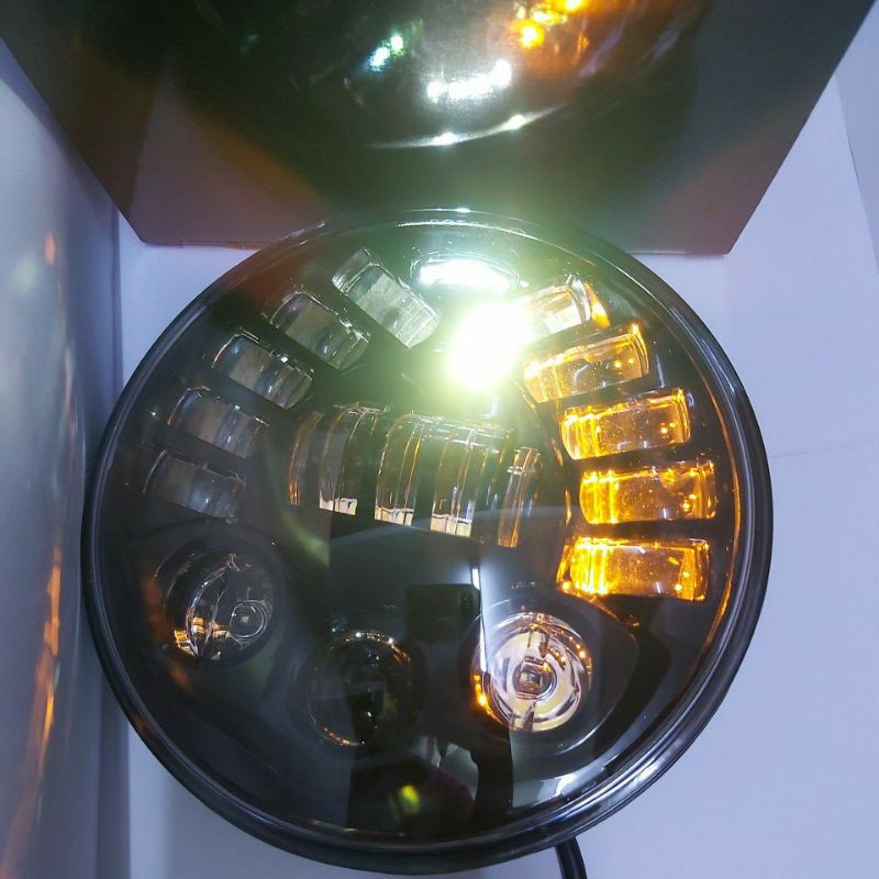 Jual LAMPU LED Bulat 7 INCH 19 LED 75 WATT IMPORT SUDAH STANDAR LOGO ...