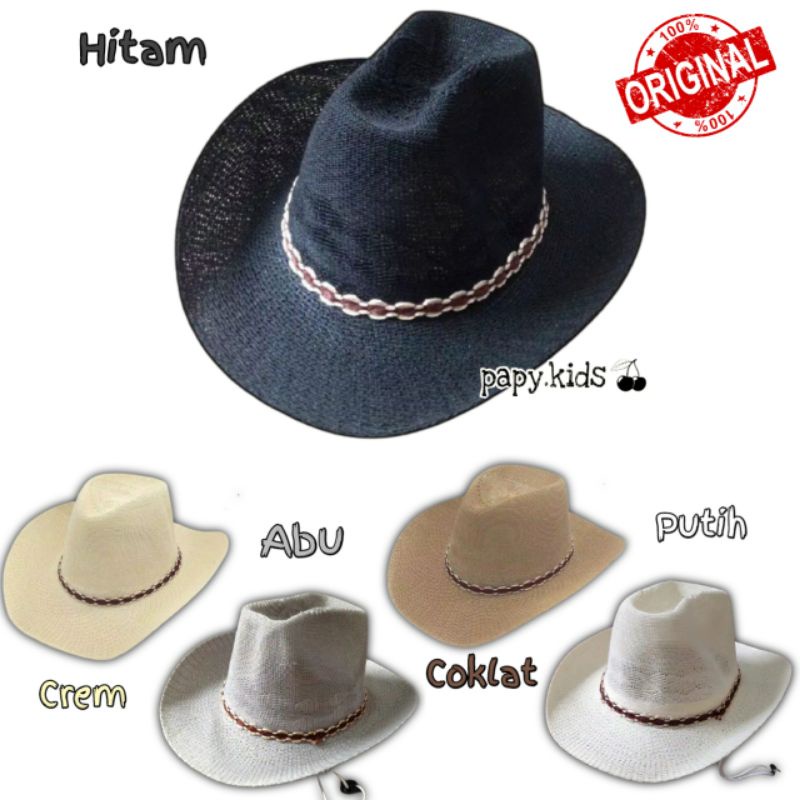 Jual Topi Cowboy Rajut C9/ Topi cowboy / Topi koboi rajut / Topi Koboy ...