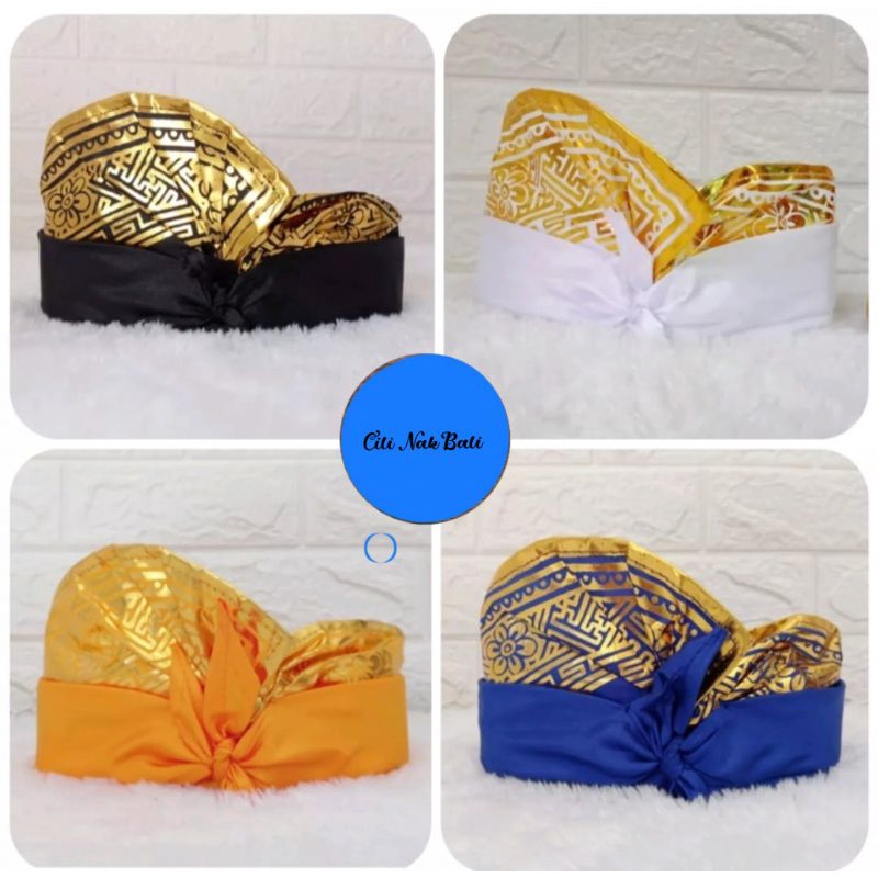 Jual Udeng Topi Pria Ikat Kepala Pria Udeng Prada Bali Jadi | Shopee ...