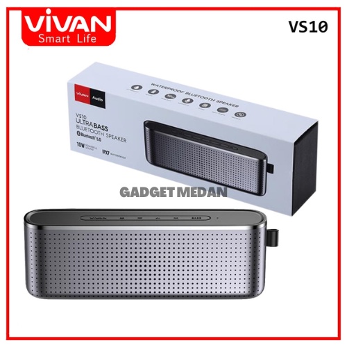 Jual Vivan VS10 Bluetooth Speaker Mega Bass Waterproof VS-10 Super Bass ...