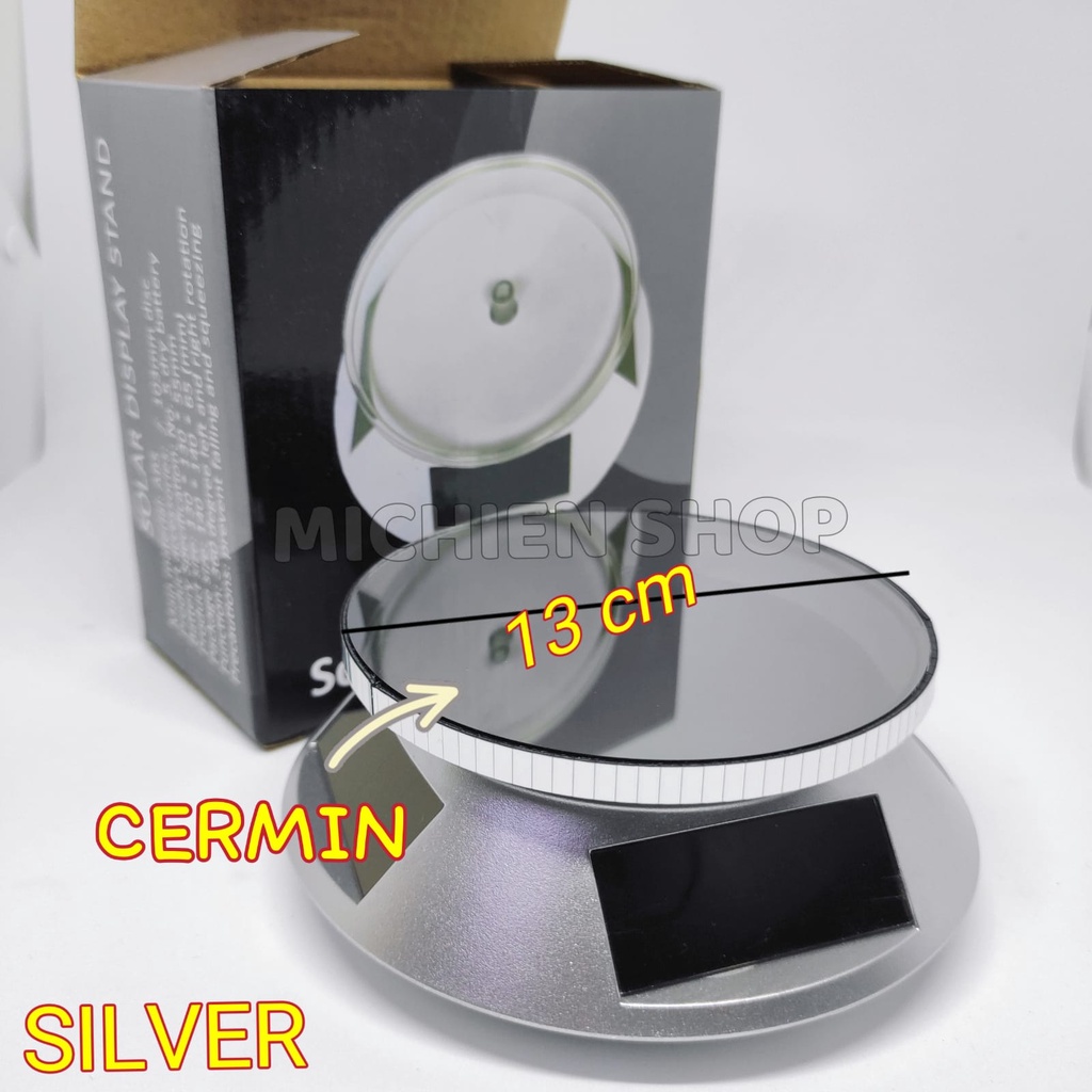 Jual Stand Display Putar / Tatakan Figure Rotating Display Diameter 13 ...