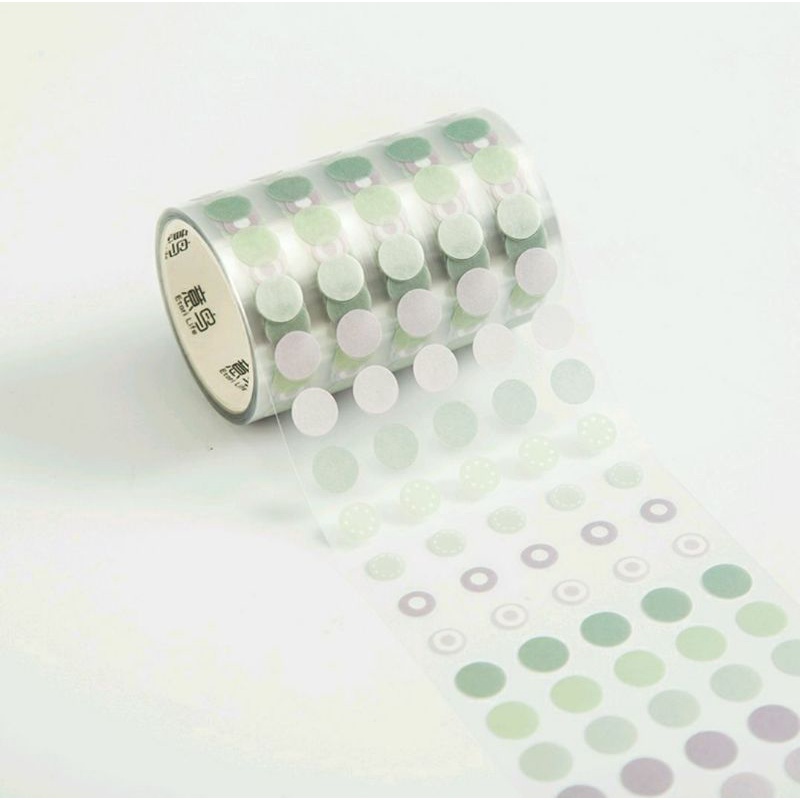 Jual STIKER ROLL AESTHETIC / DOT WASHI STICKER / STIKER / STIKER DOT ...