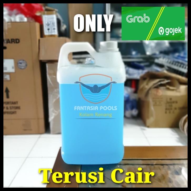 Jual PROMO TERUSI CAIR / OBAT ANTI LUMUT / PENJERNIH AIR KOLAM RENANG ...
