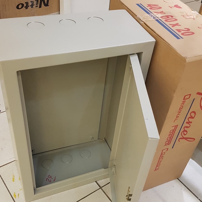 Jual BOX PANEL 40x60x20 40 x 60 x 20 60x40x20 TEBAL PLAT 1MM | Shopee ...