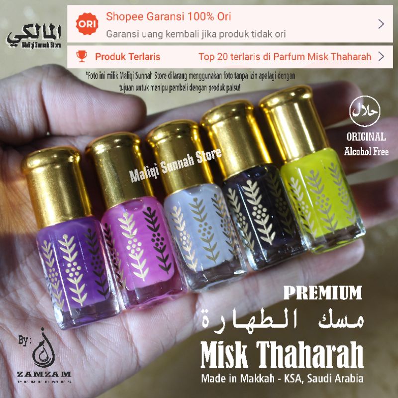 Jual Misk Thaharah Original Musk Taharah Misk Tahara Original Saudi 3ml ...