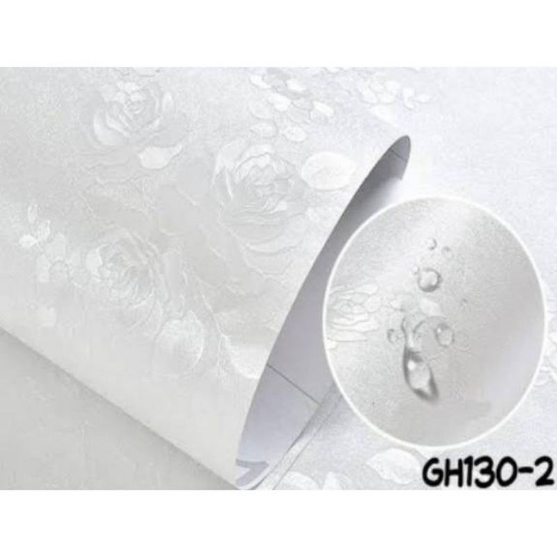 Jual Wallpaper embos WALLPAPER DINDING WALPAPER EMBOSS PUTIH WALPAPER ...