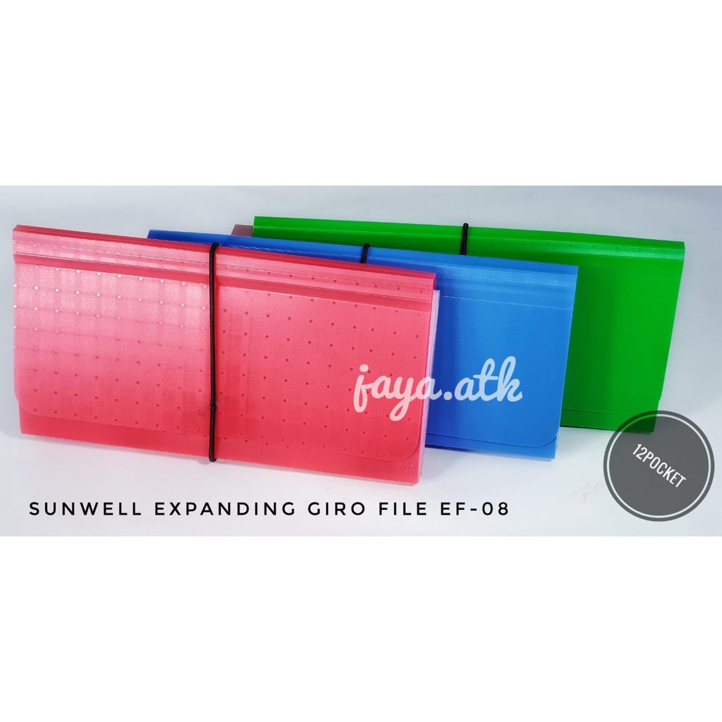 Jual EXPANDING FILE A6 GIRO MAP SEKAT MAP HARMONIKA TALI PLASTIK MAP ...