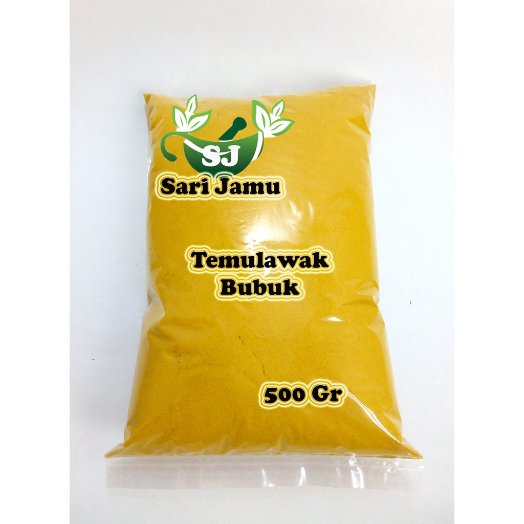 Jual Temulawak Bubuk Murni Original 500 Gr Suplemen Makanan Herbal ...