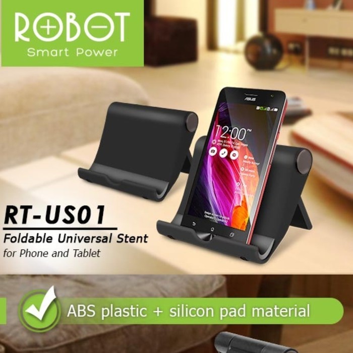Jual STANDING HANDPHONE DAN TABLET ROBOT STANDING HOLDER MEJA DUDUKAN ...