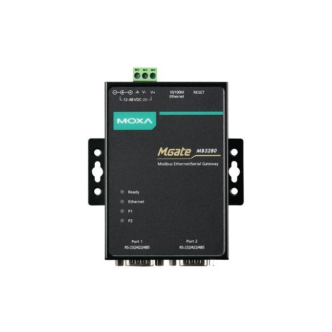 Jual Moxa Mgate Mb3280 2-Port Standart Serial-To-Ethernet Modbus ...