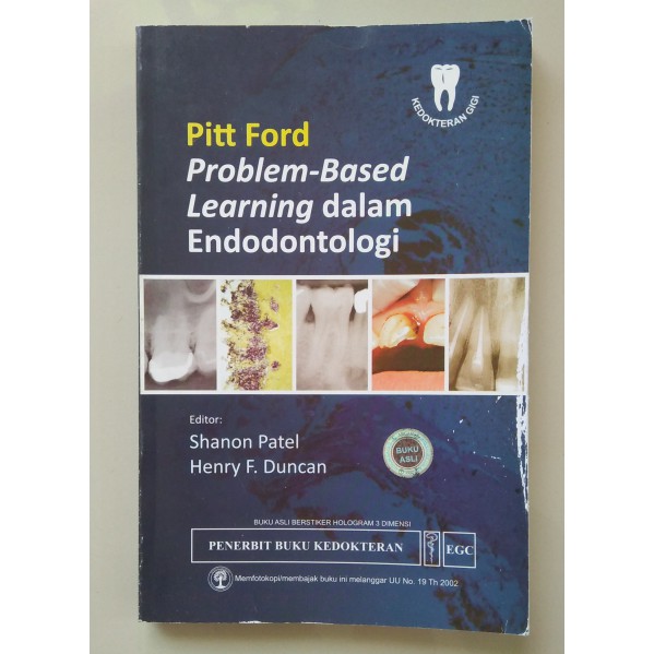 Jual Buku Pitt Ford Problem - Based Learning dalam Endodontologi ...