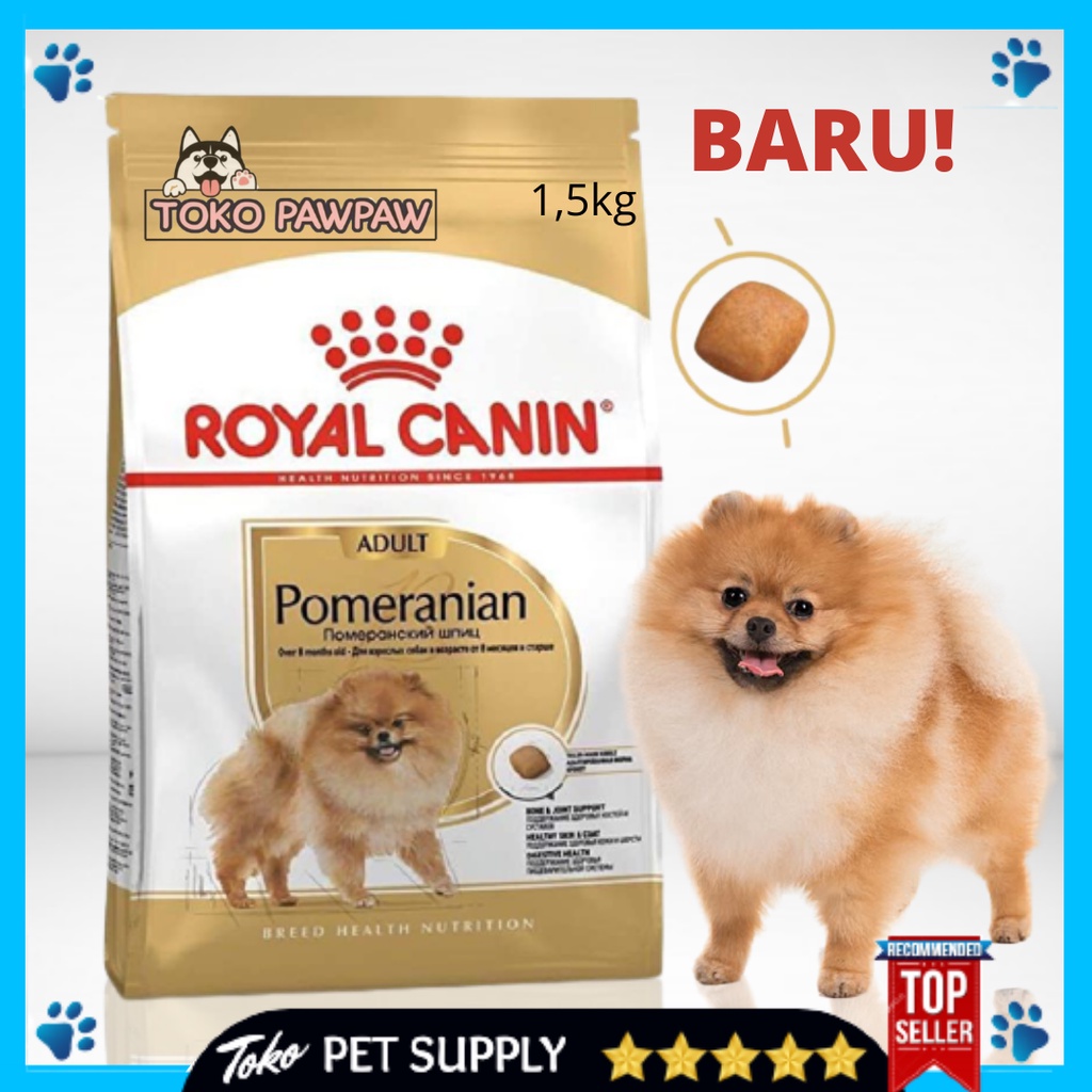 Jual Makanan Pakan Anjing Royal Canin Pomerian Adult 1,5kg Pom ...