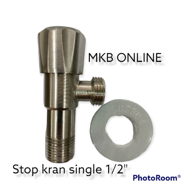 Jual STOP KRAN SHOWER / STOP KRAN SINGLE VALVE UKURAN 1/2 INCHI ...