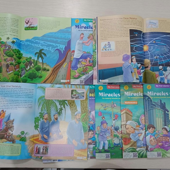 Jual Miracles of Quran 12 Buku Ensiklopedia Anak Muslim Islamic ...