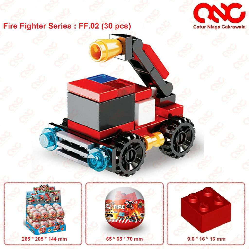 Jual CNC Surprise Egg Bricks & Blocks - Fire Fighter Series, LEGO ...