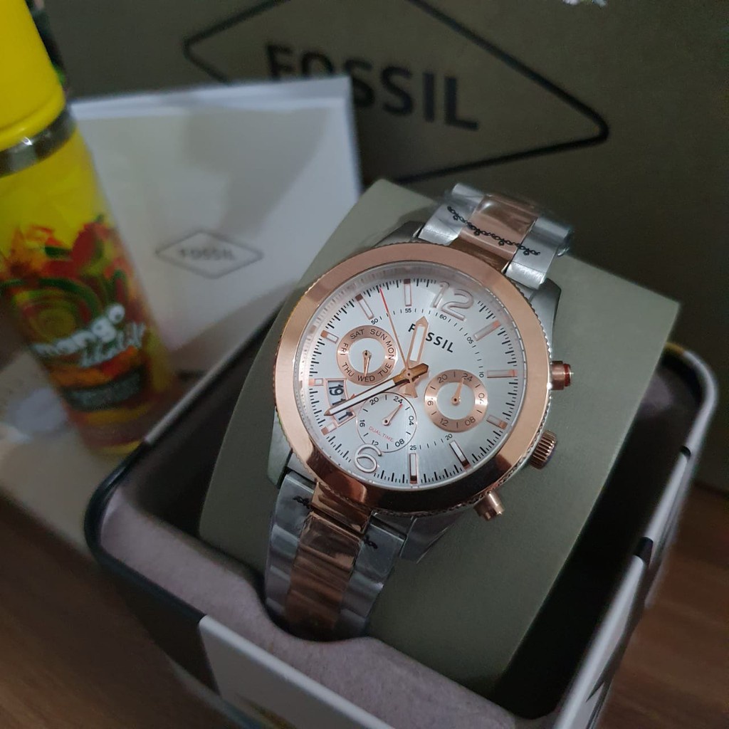 Jual JAM TANGAN PRIA WANITA | RANTAI | KULIT | KARET | MURAH | Fosil ES ...
