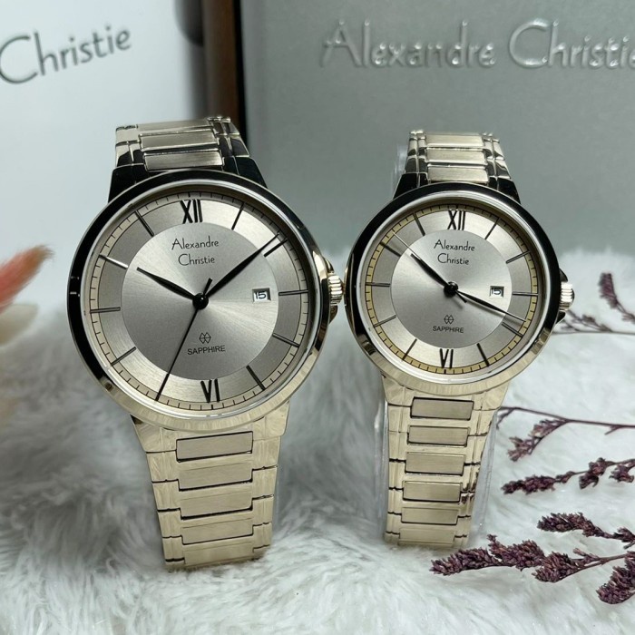 Jual ORIGINAL JAM TANGAN COUPLE ALEXANDRE CHRISTIE COUPLE ORIGINAL ...