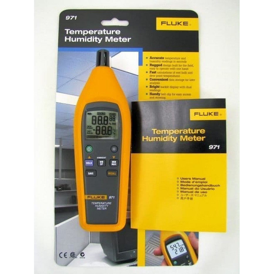 Jual Fluke 971 Temperature Humidity Meter | Shopee Indonesia