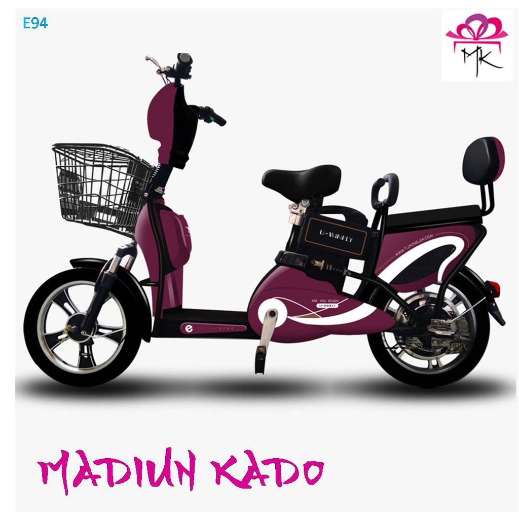 Jual Sepeda Listrik U-WinFly Butterfly - Khusus Madiun Kota Radius 4 Km ...