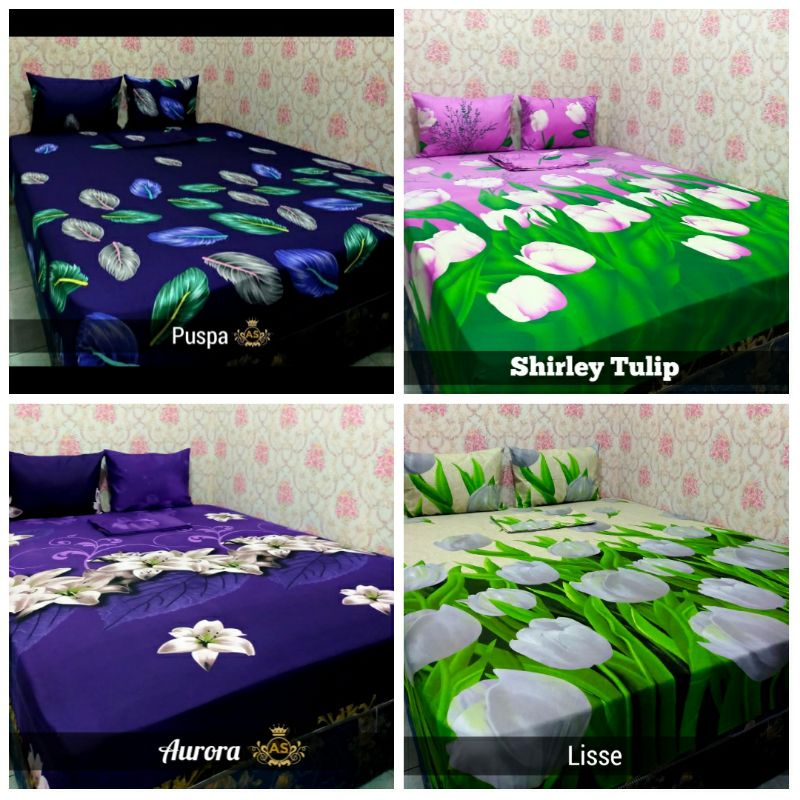 Jual SPREI HOMEMADE | SPREI MOTIF BUNGA | SPREI TULIP | SPREI LEMBUT ...
