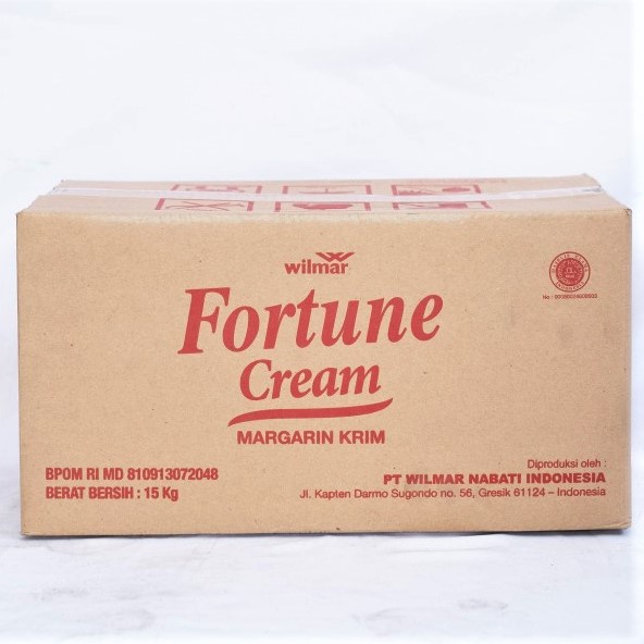 Jual Fortune Cream 500gr Wilmar Margarin Krim | Shopee Indonesia
