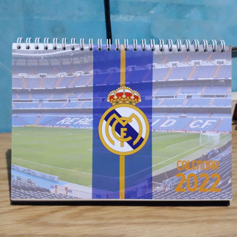 Jual KALENDER MEJA 2022 EDISI REAL MADRID | Shopee Indonesia