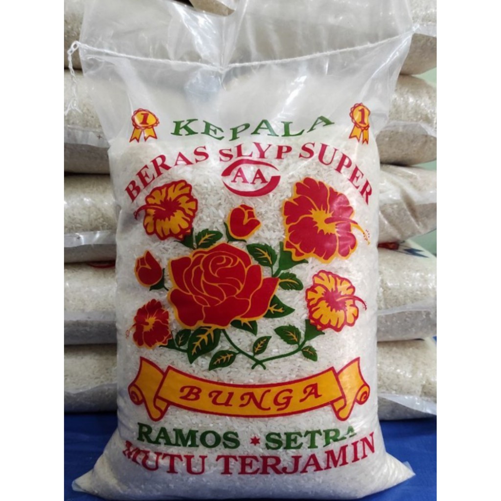 Jual BERAS RAMOS SETRA CAP BUNGA 5KG GROSIR PREMIUM | Shopee Indonesia