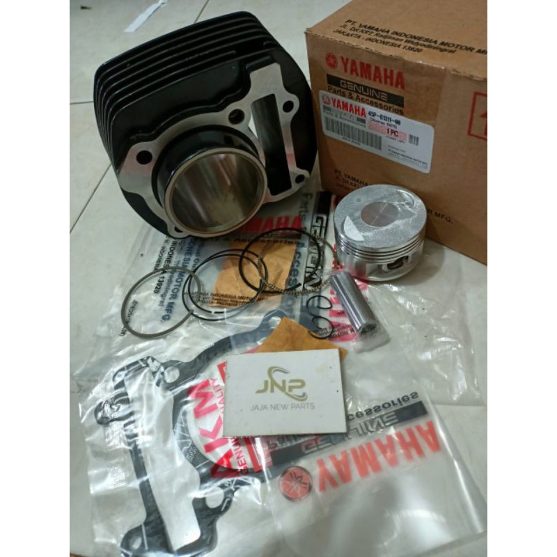 Jual Blok seher piston kit komplit Yamaha 45P Byson free paking bawah | Shopee Indonesia