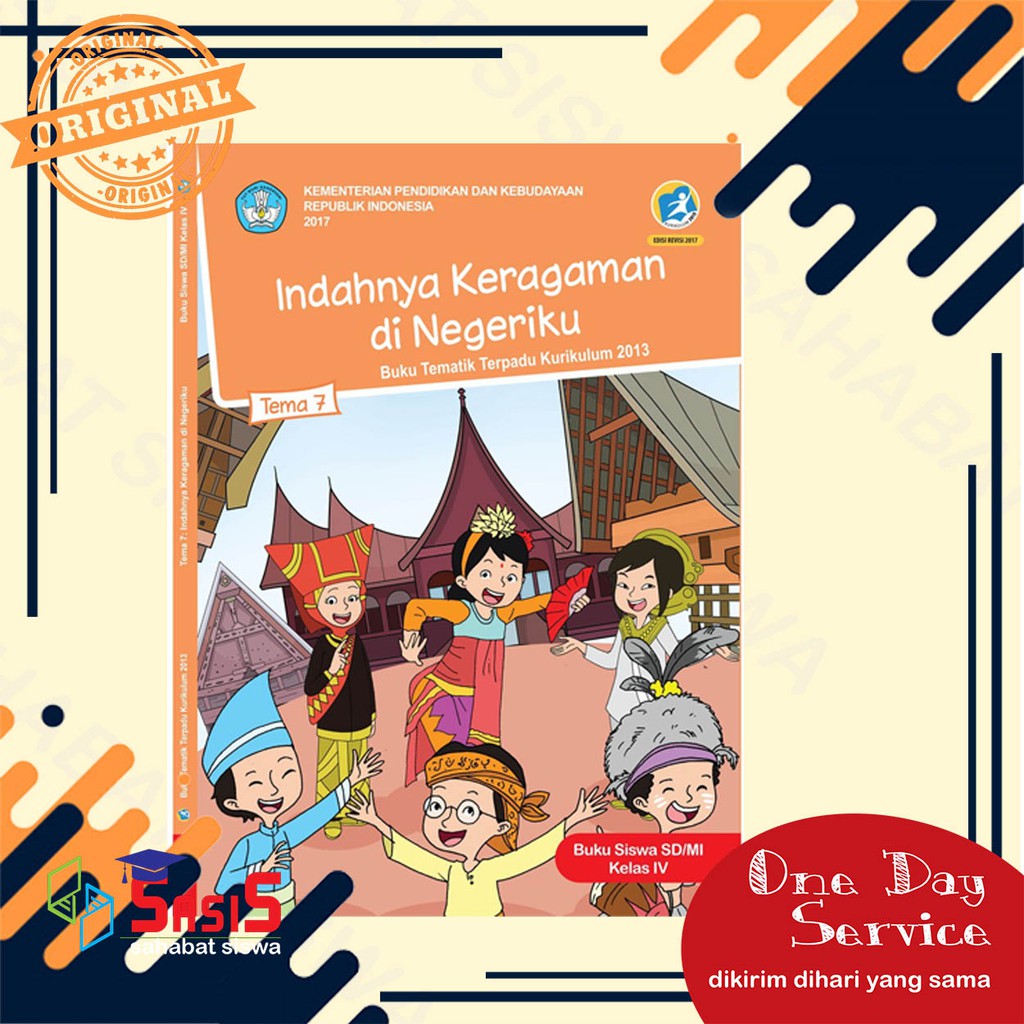 Jual Buku Siswa Tematik Sd Kelas 4 Tema 7 Indahnya Keragaman Di