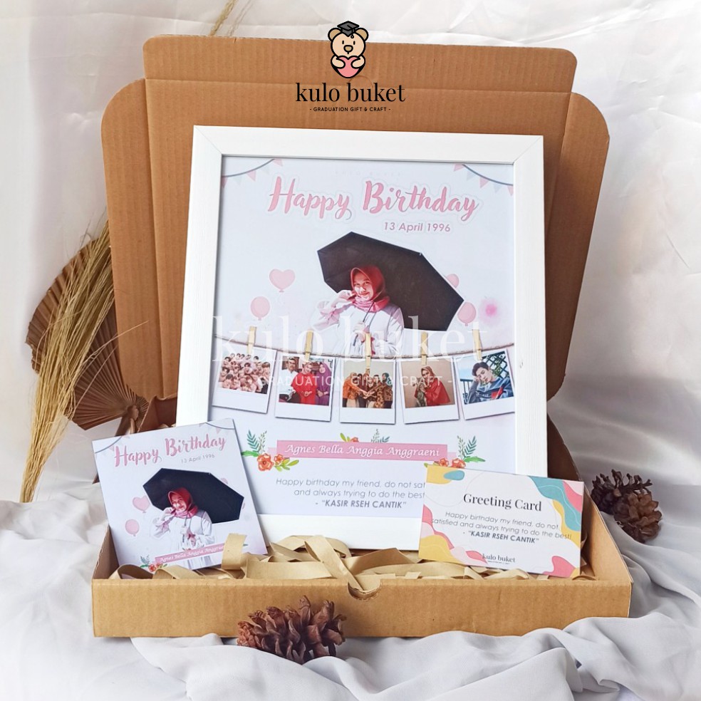 Jual Frame Art 10R Polaroid | Bingkai Foto Pigura / Hadiah Wisuda ...