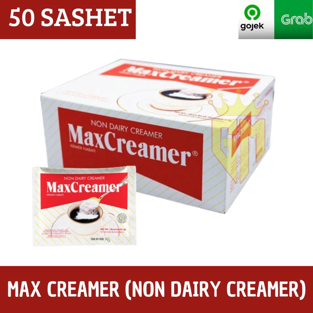 Jual MaxCreamer Non Dairy Creamer (50 sachet) | Shopee Indonesia