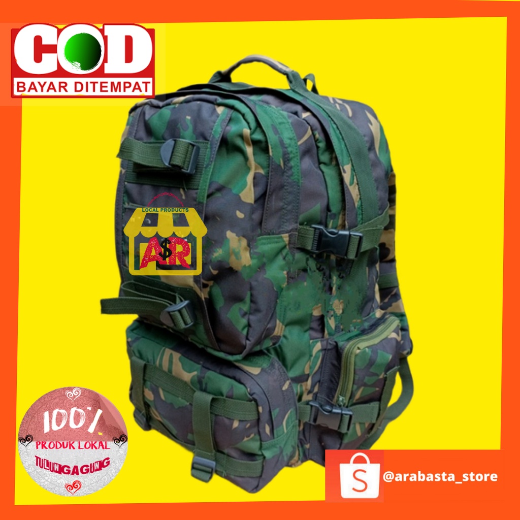 Jual AR RANSEL ARMY JUMBO TAS TACTICAL TAS PUNGGUNG ARMY TAS LAPTOP TAS ...