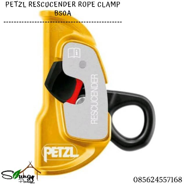 Jual Petzl Rescucender Rope Clamp Original Safety Climbing | Shopee ...